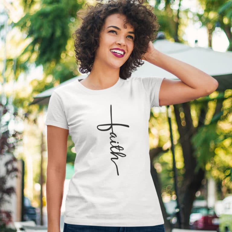 Christian T-Shirts for Women - Fabrics Of Faith Apparel