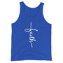Faith Cross Christian Tank Tops for Women - Fabrics Of Faith
