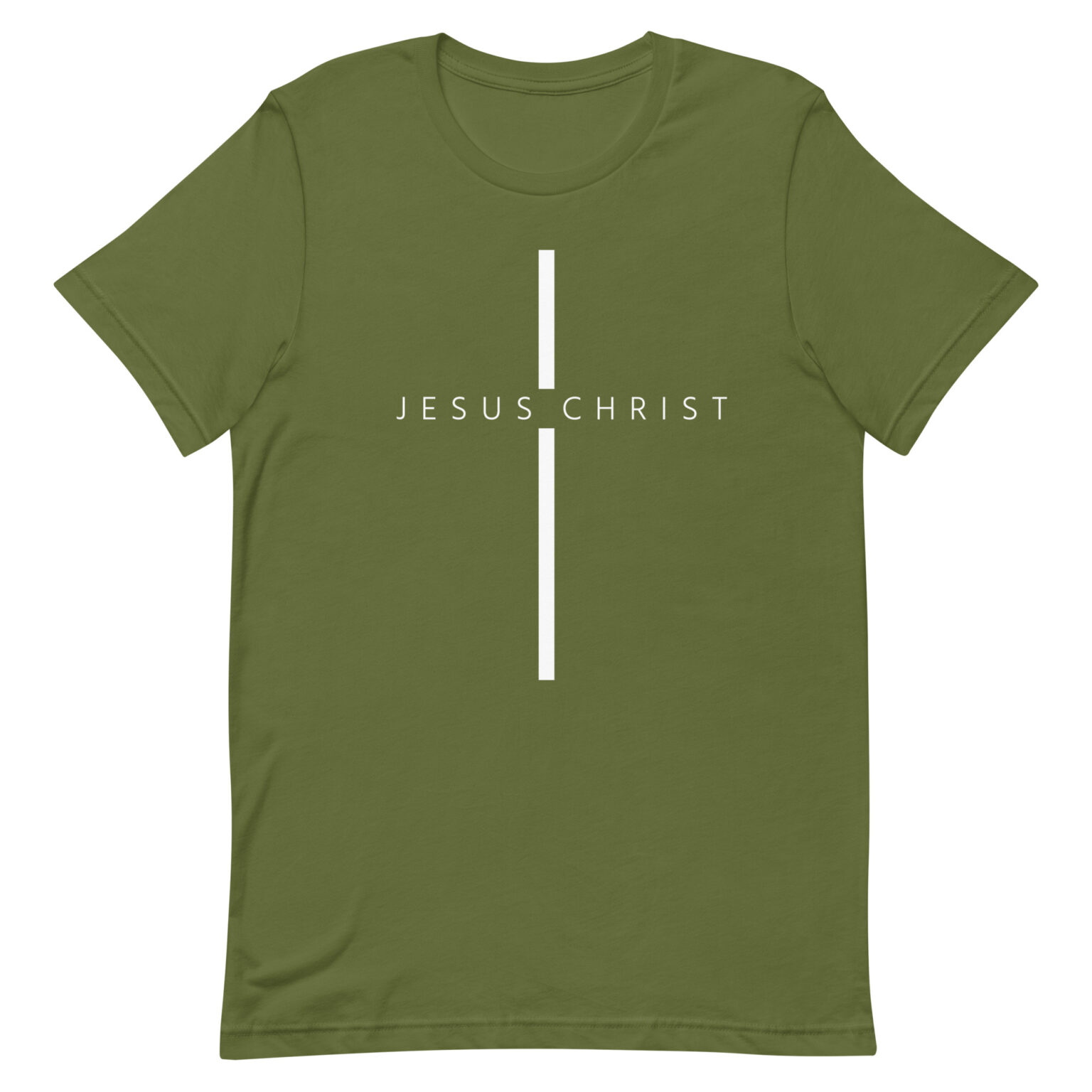 Jesus Christ Cross Christian T-Shirt - Christian Apparel - Fabrics Of Faith