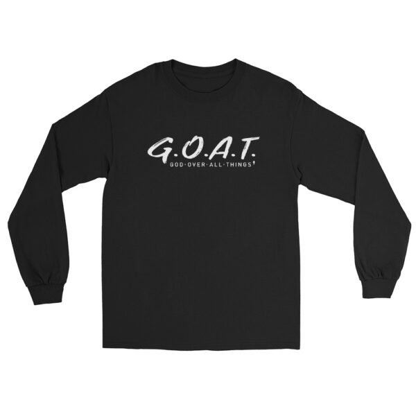 God Over All Things Christian Long Sleeve - Fabrics Of Faith