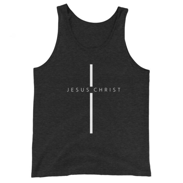 Jesus Christ Cross Christian Tank Top - Fabrics Of Faith