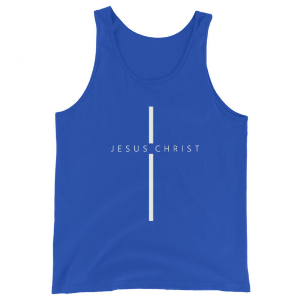 Jesus Christ Cross Christian Tank Top - Fabrics Of Faith