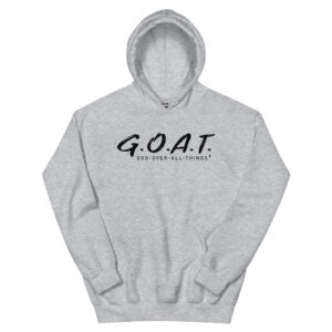 God Over All Things Christian Hoodie - Fabrics Of Faith