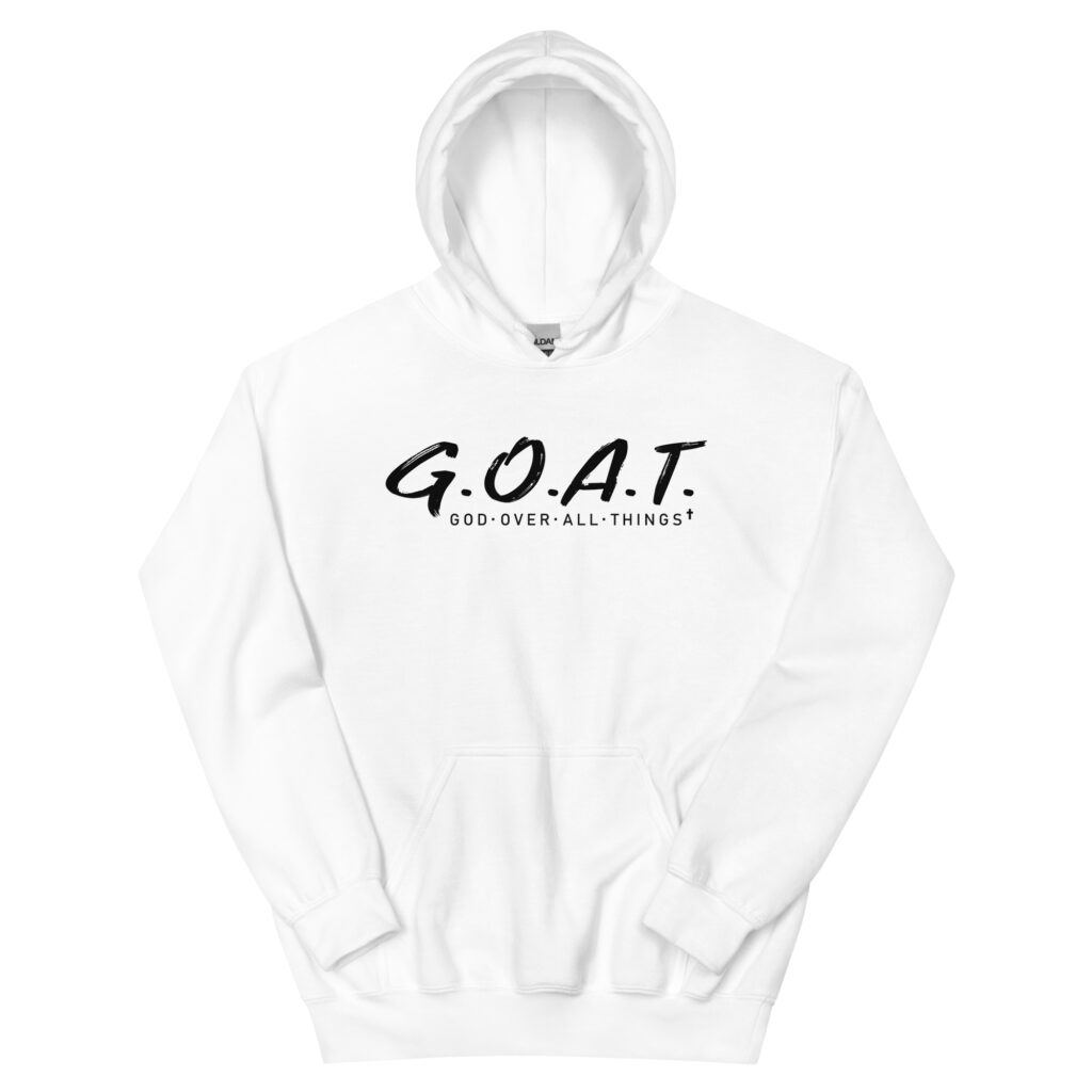 God Over All Things Christian Hoodie - Fabrics Of Faith